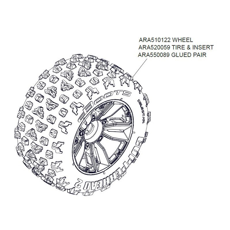 dBoots Copperhead2 Mt Tire Set (Pair)